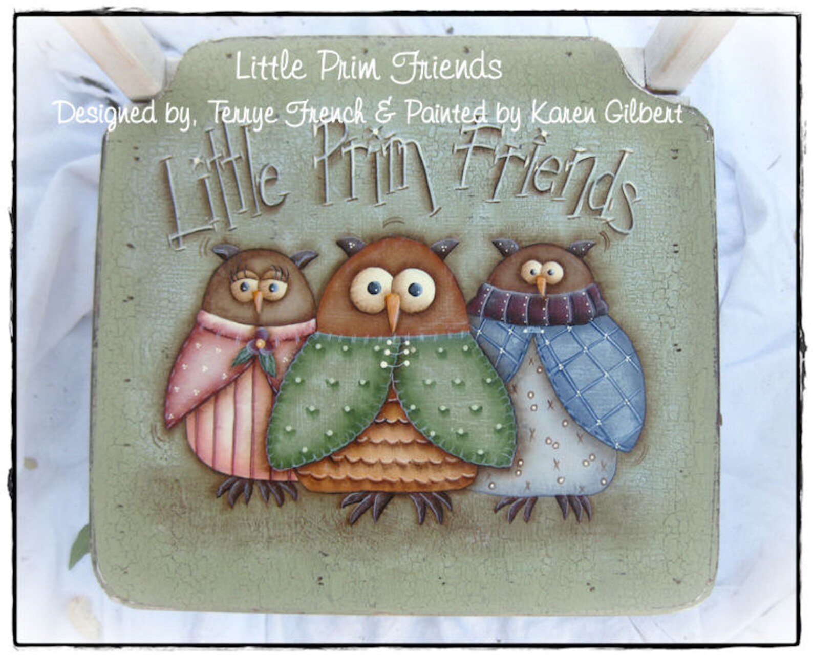 Little Prim Friends Painted by Karen Gilbert for Painting With Friends ...