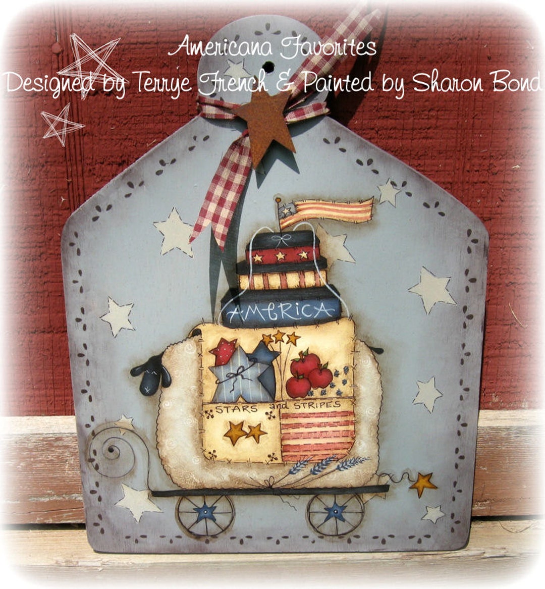 Americana Favorites - Painted by Sharon Bond, Painting With Friends E ...