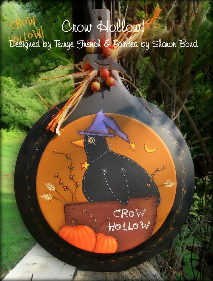 Crow Hollow Painted by Sharon Bond Painting With Friends E - Etsy Canada