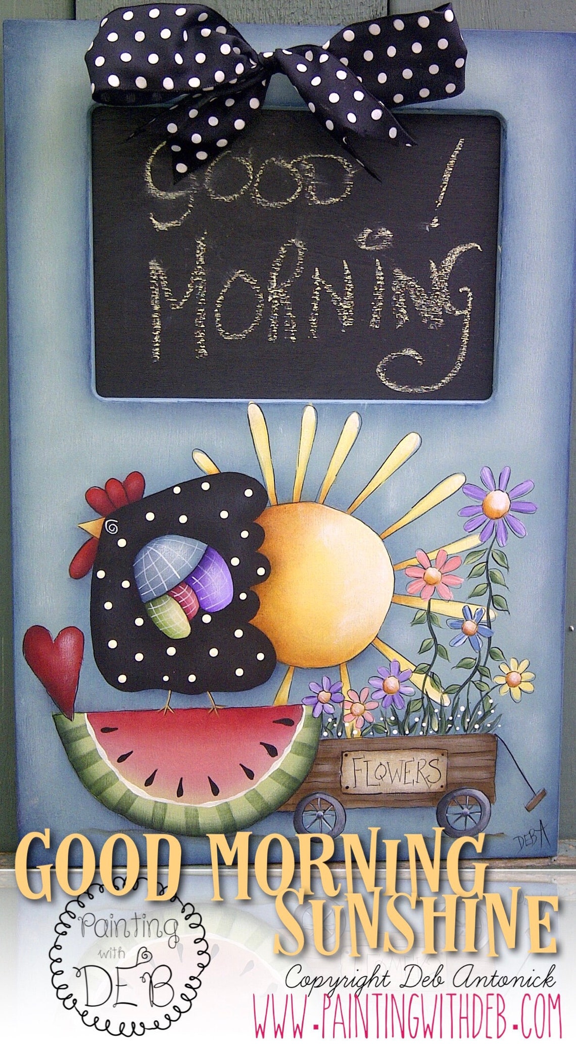 Good Morning, Email Pattern Packet, By, Deb Antonick - Etsy