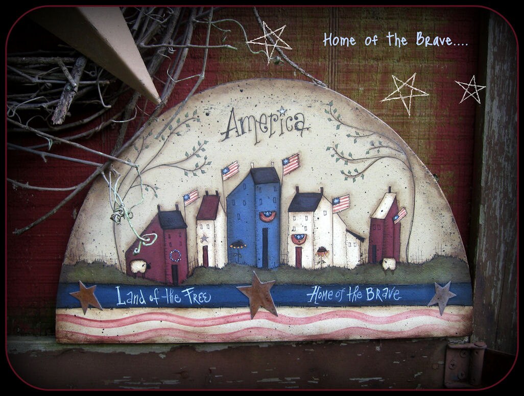 America the Beautiful - by Sharon Bond, E-pattern - Etsy