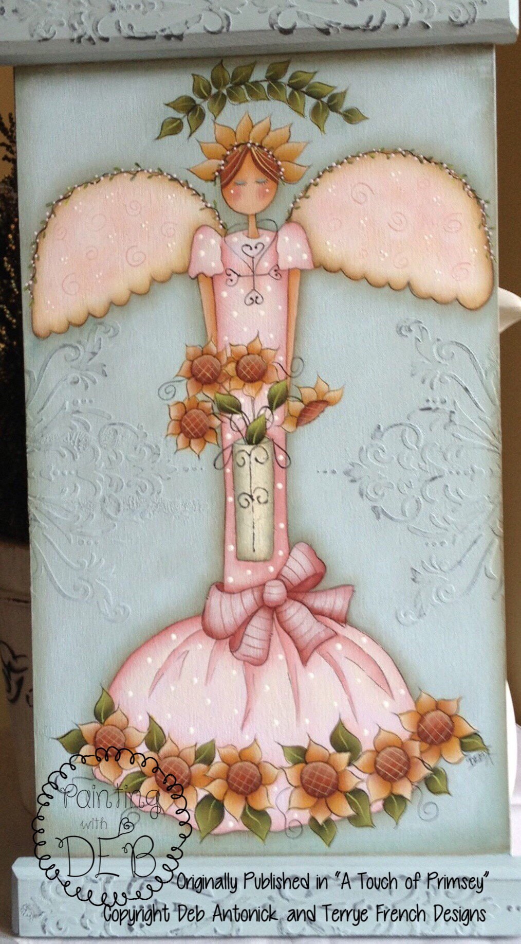 Sunflower Angel by Deb Antonick E-pattern Previously - Etsy