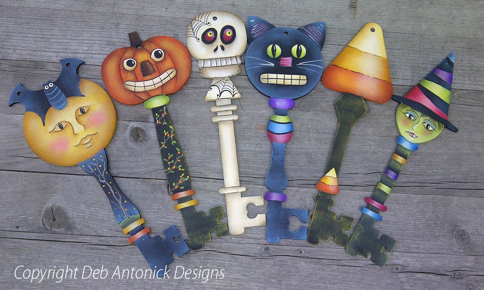 Halloween Keys by Deb Antonick E-pattern packet email | Etsy