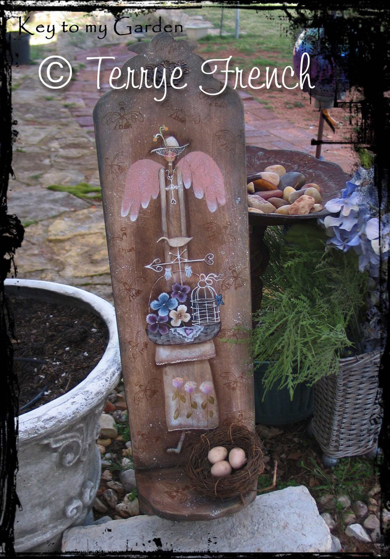 Key to My Garden by Terrye French , E-pattern - Etsy Canada