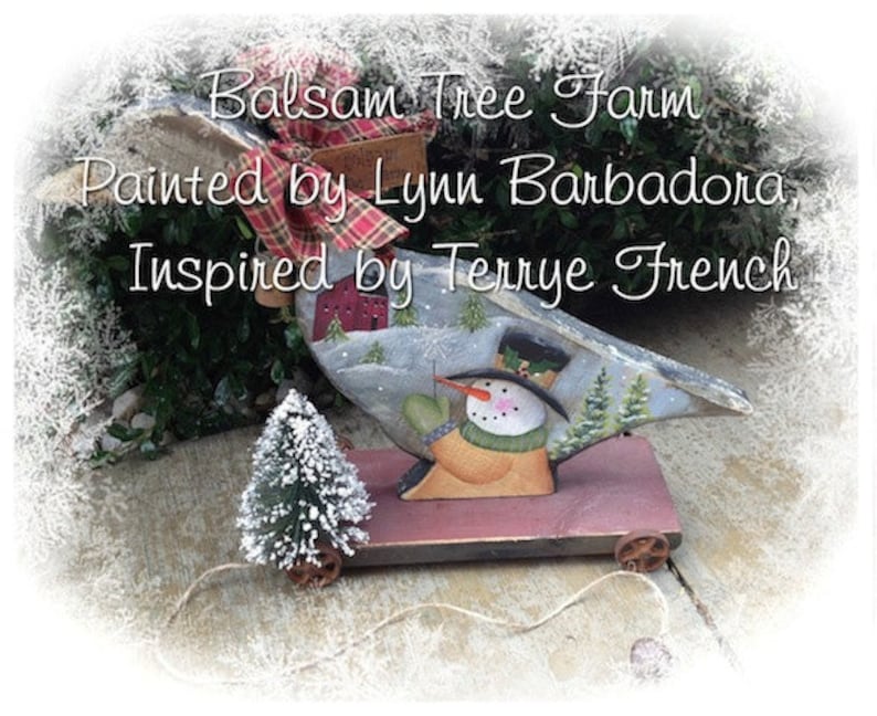 Balsam Tree Farm by Lynn Barbadora, Email Pattern Packet, - Etsy