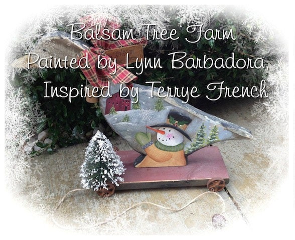 Balsam Tree Farm by Lynn Barbadora, Email Pattern Packet, - Etsy