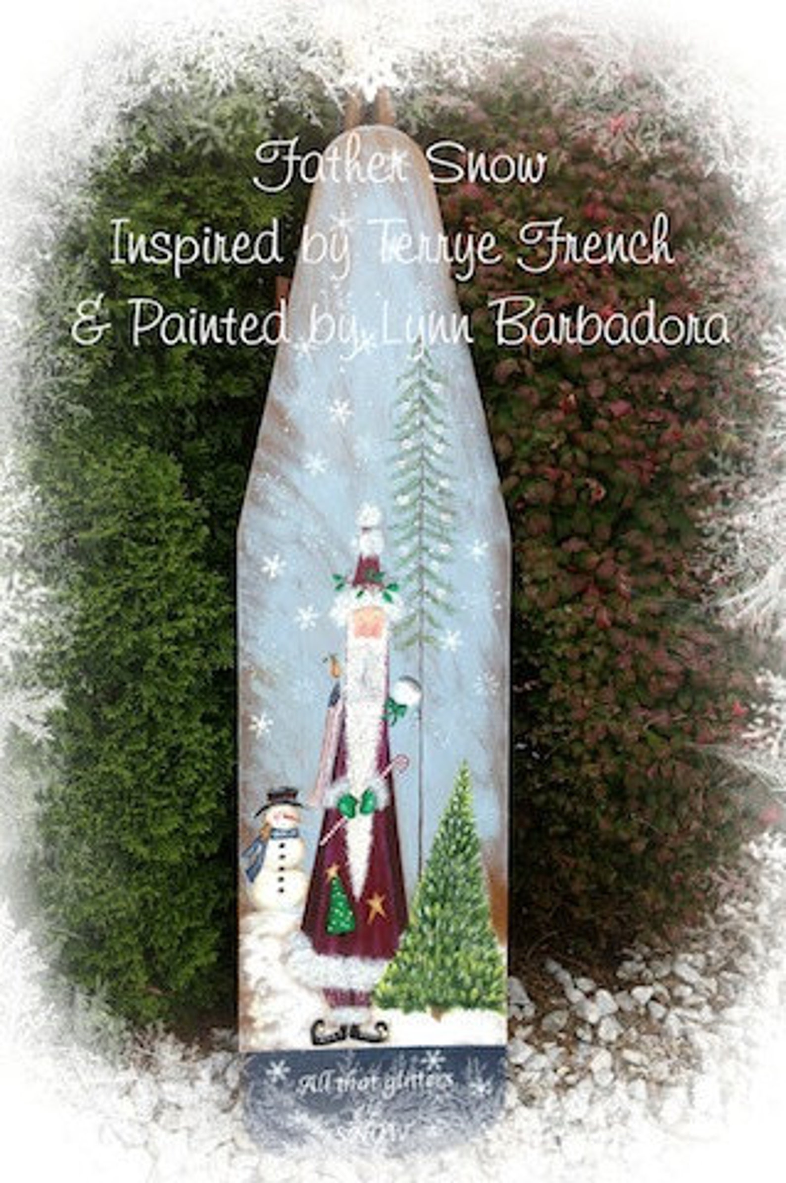 Father Snow by Lynn Barbadora.... Email Pattern Packet - Etsy