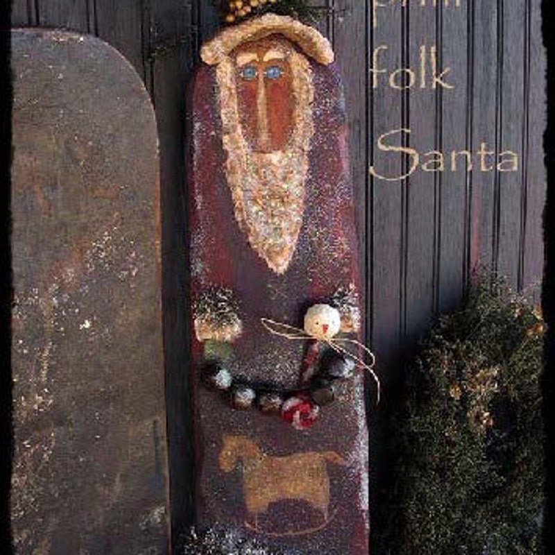 Prim Santa - Etsy