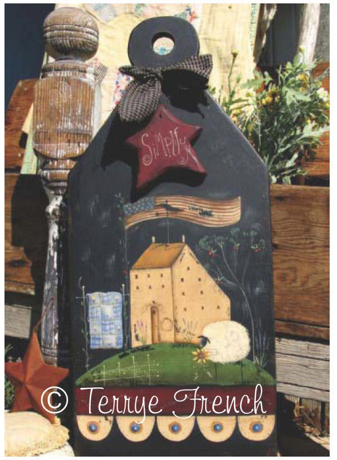 Country Home - by Terrye French, E-pattern - Etsy