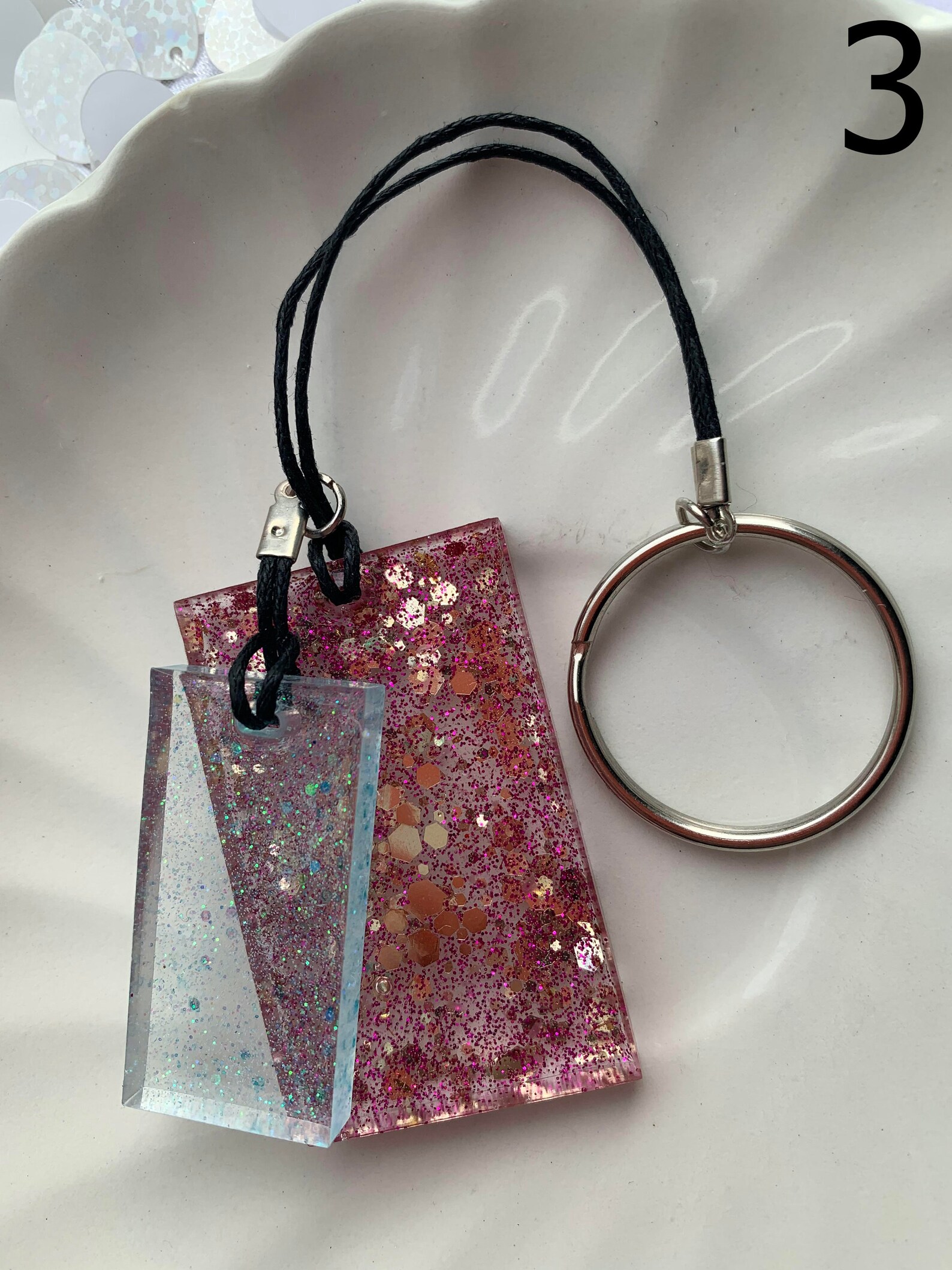 Clear Water Keychain Collection - Etsy