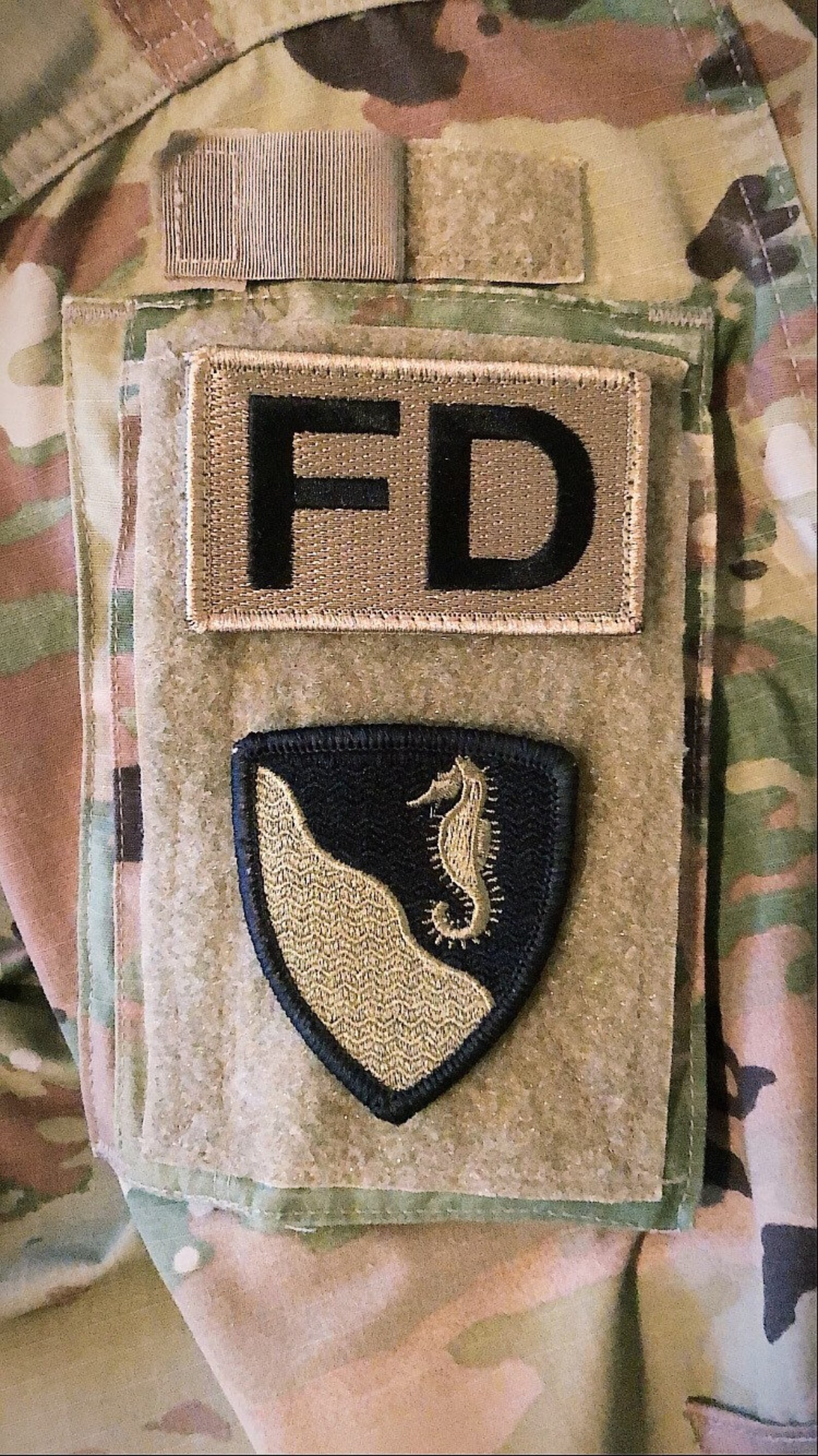 US Army FD Patch for OCP Uniform brassard - Etsy