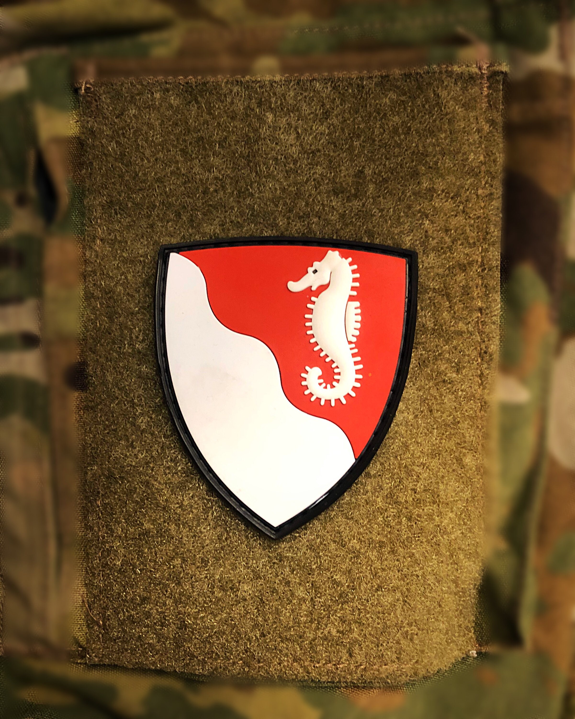 36th Engineers Seahorse PVC Patch! (Army) — Wiener Tactical