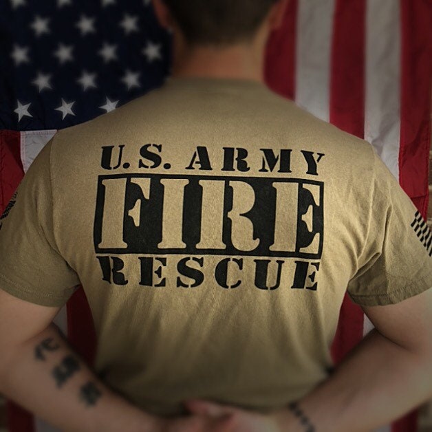 US ARMY FIREFIGHTER (12M) T-Shirt — Wiener Tactical