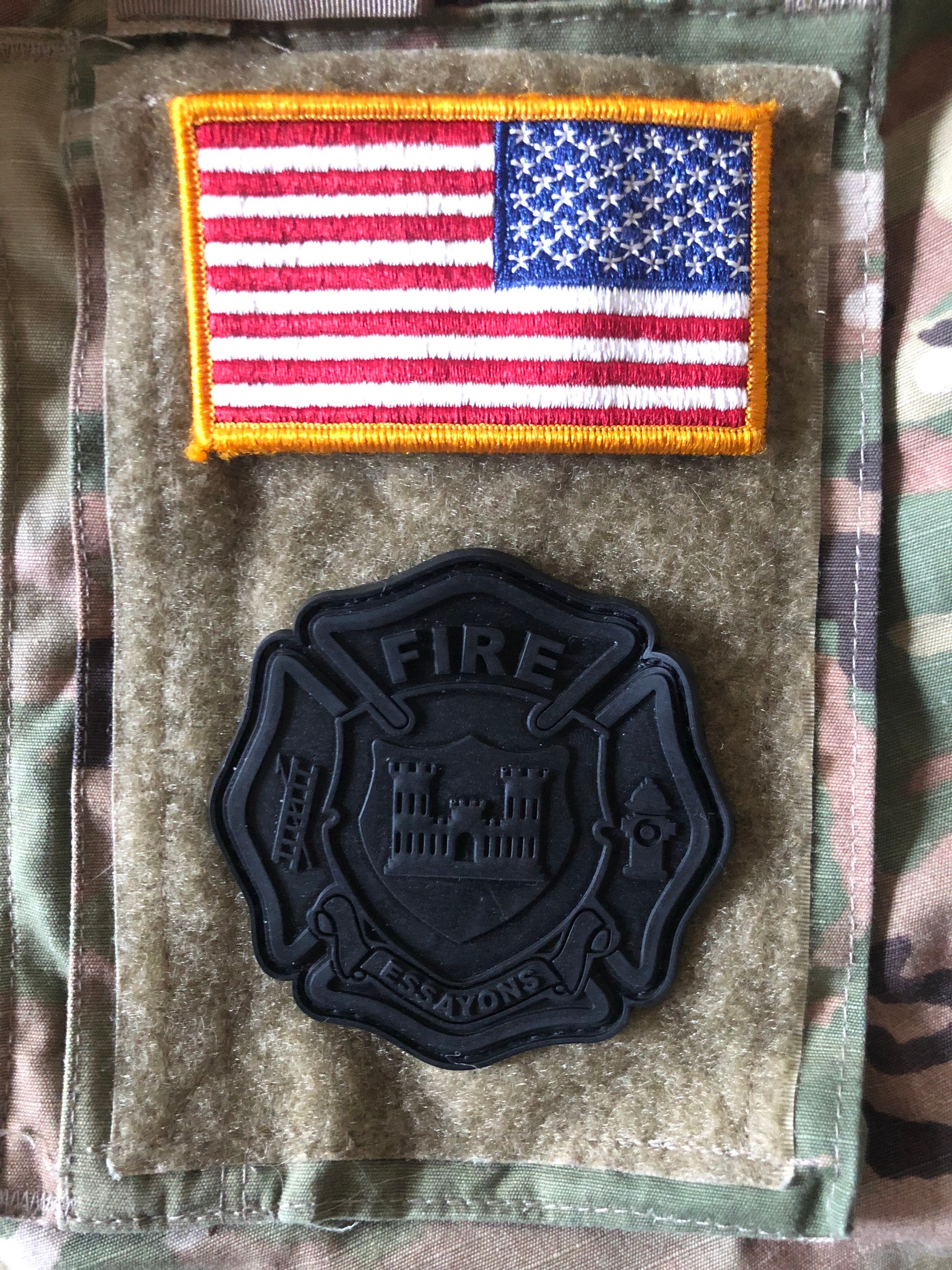 LIMITED EDITION United States Army Firefighter PVC Patch (12m) — Wiener ...