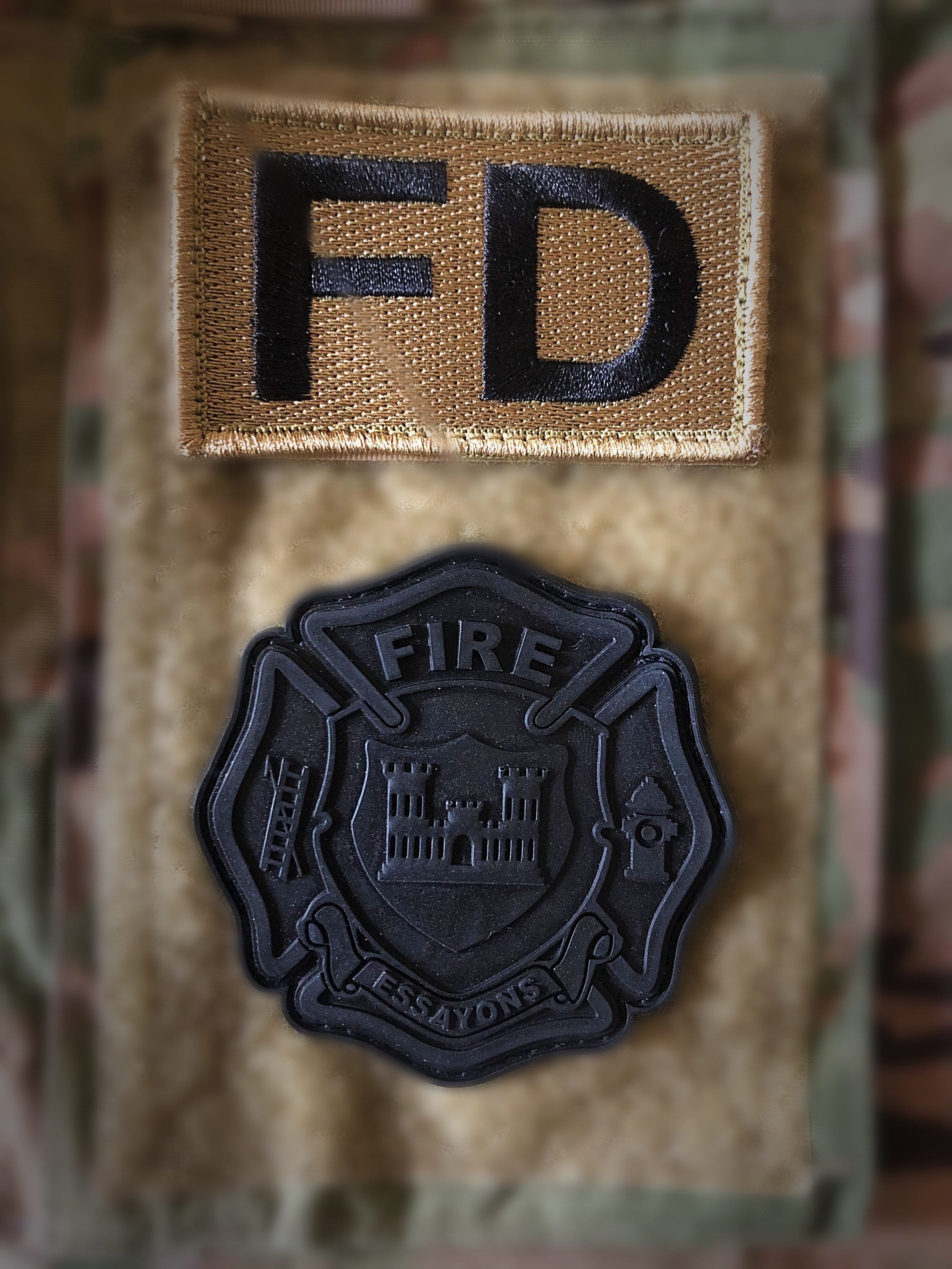 LIMITED EDITION United States Army Firefighter PVC Patch (12m) — Wiener ...