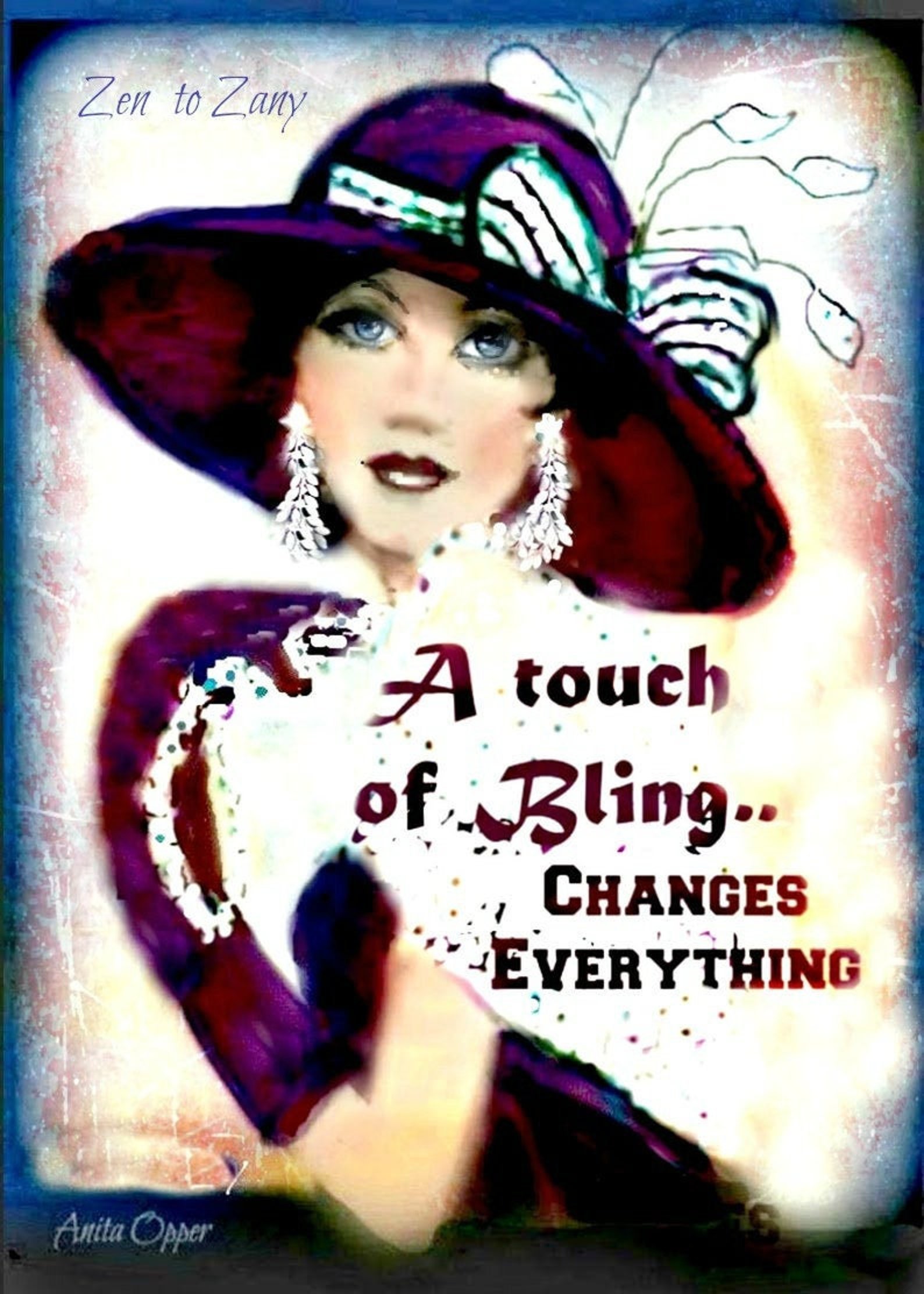 BLING Quotes...choose Quote....item 152..art by Anita of - Etsy Australia