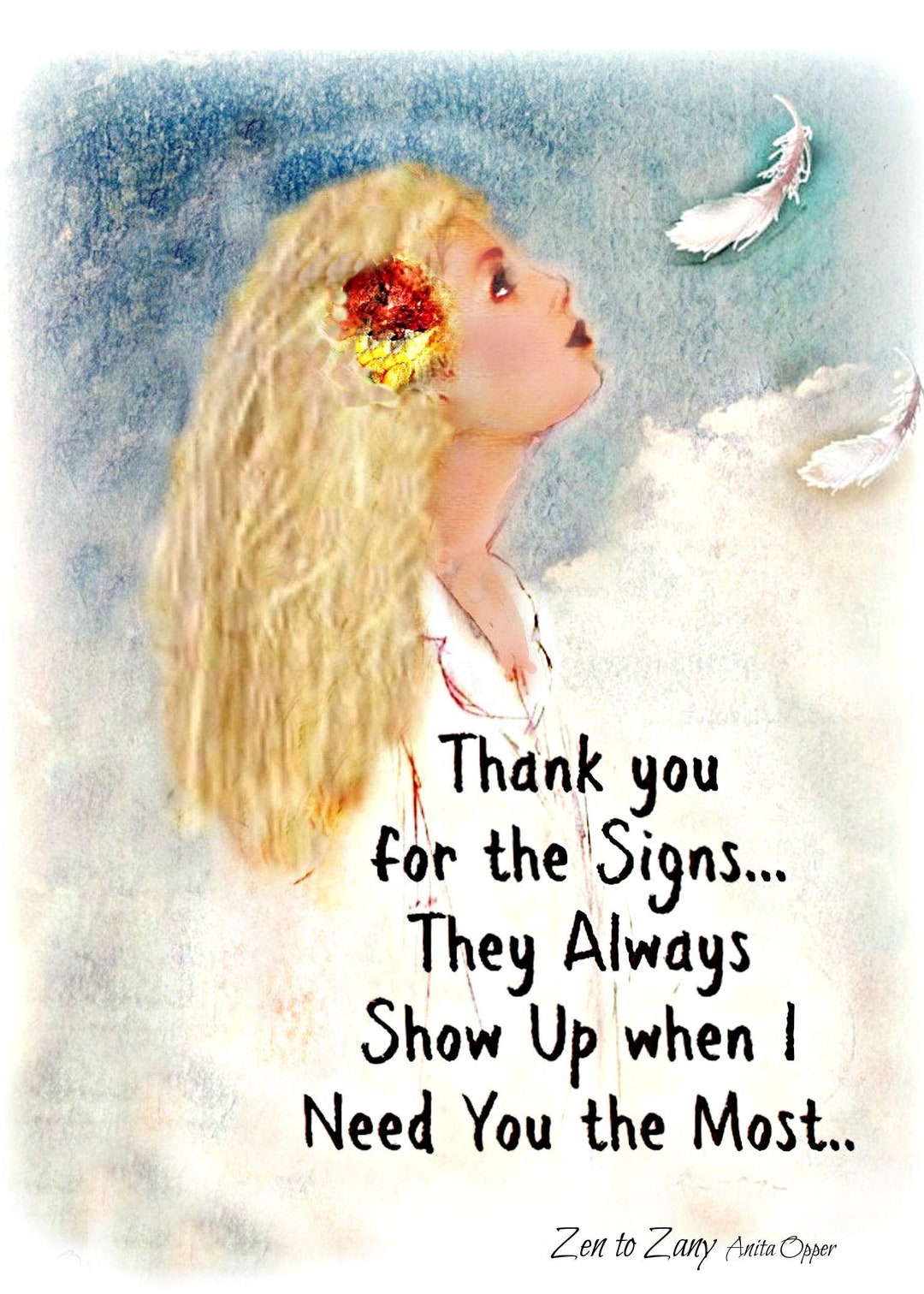 THANKS FOR the Signs...choose Style..item 144..art by - Etsy