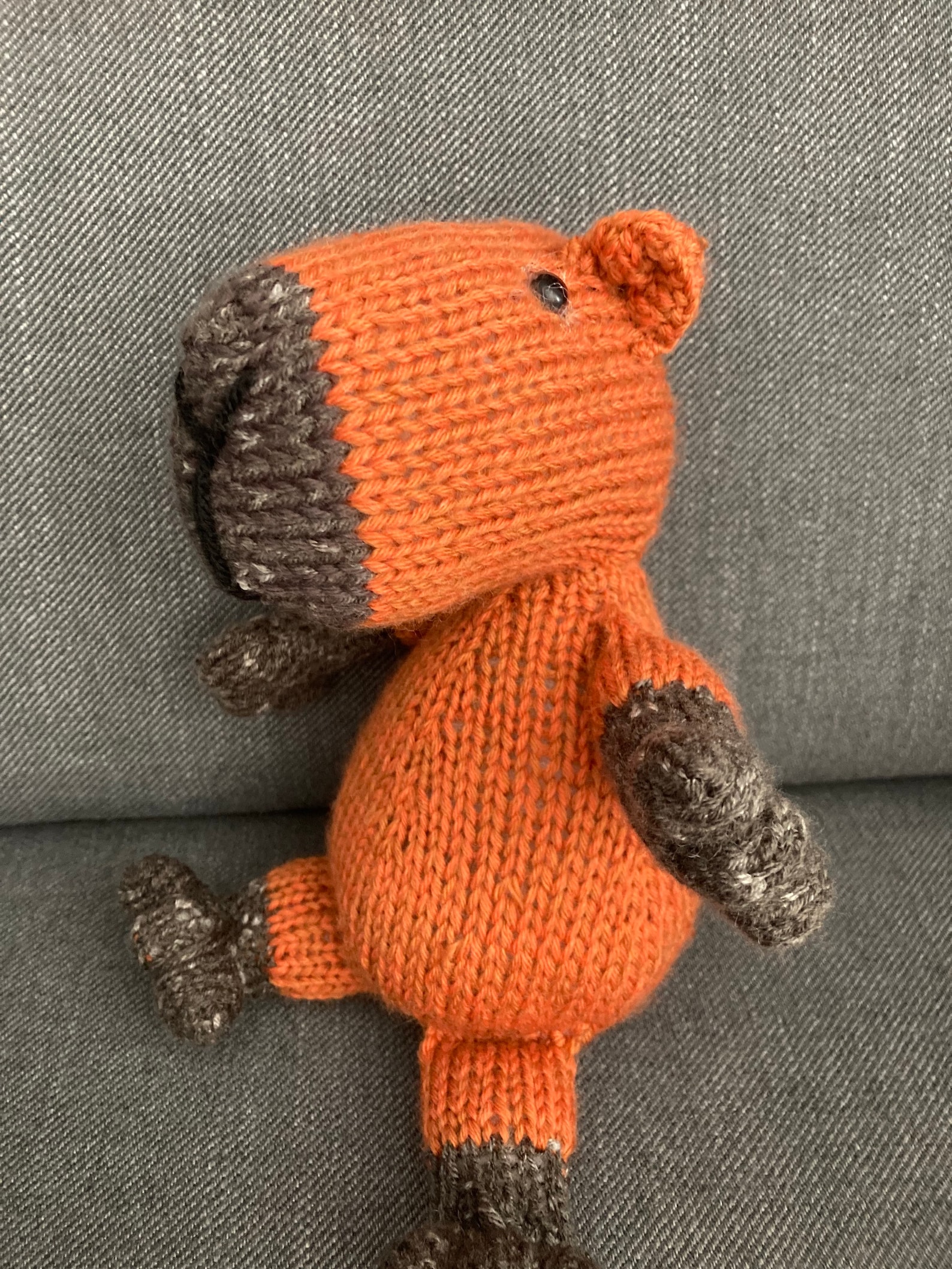 KNIT PATTERN: Capybara-little Capybara Stuffie Toy Make the | Etsy