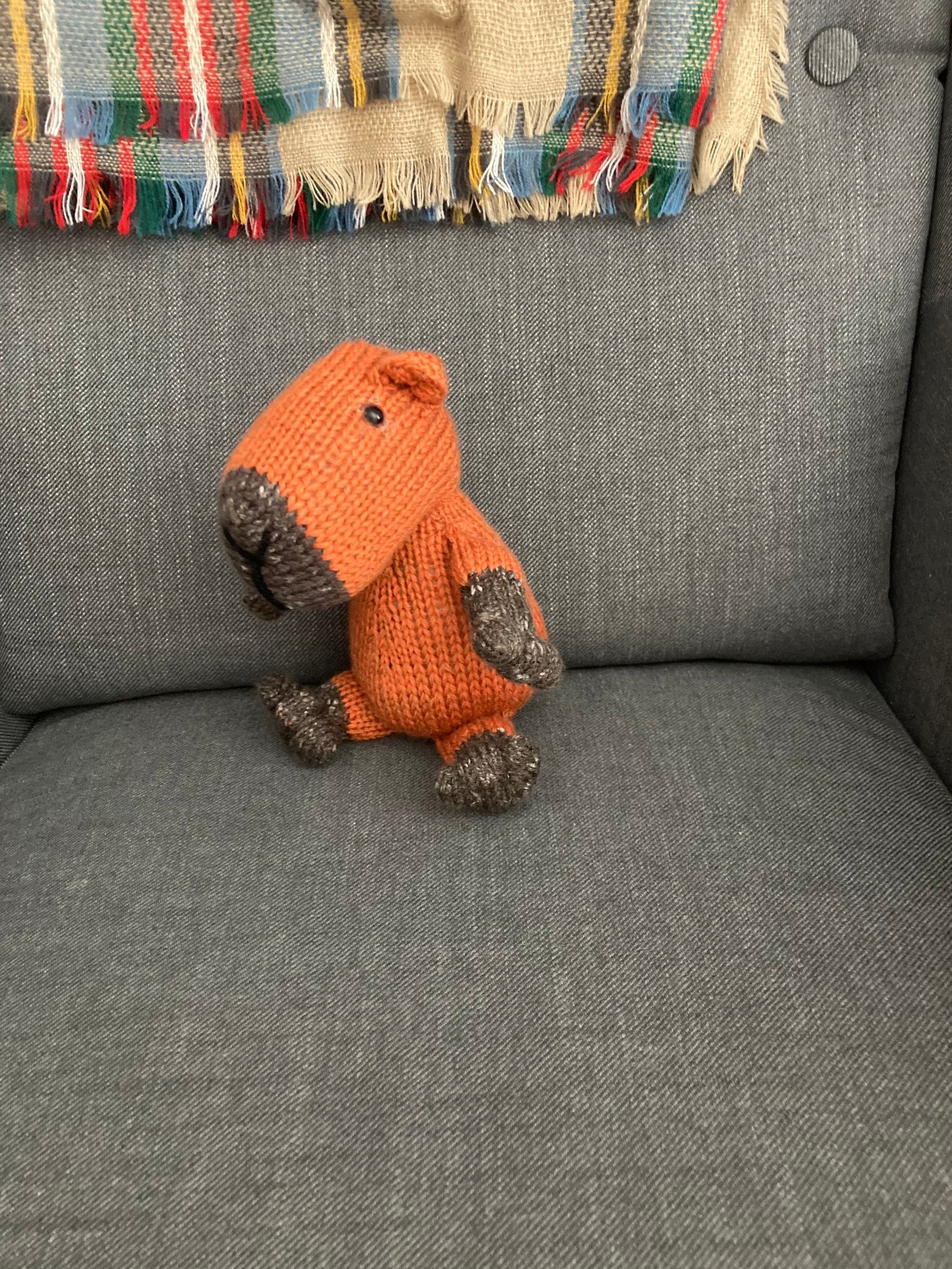 KNIT PATTERN: Capybara-little Capybara Stuffie Toy Make the - Etsy