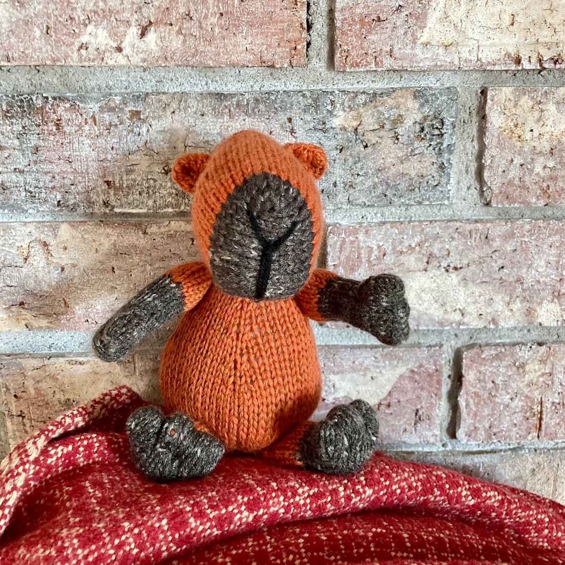 KNIT PATTERN: Capybara-little Capybara Stuffie Toy Make the - Etsy UK