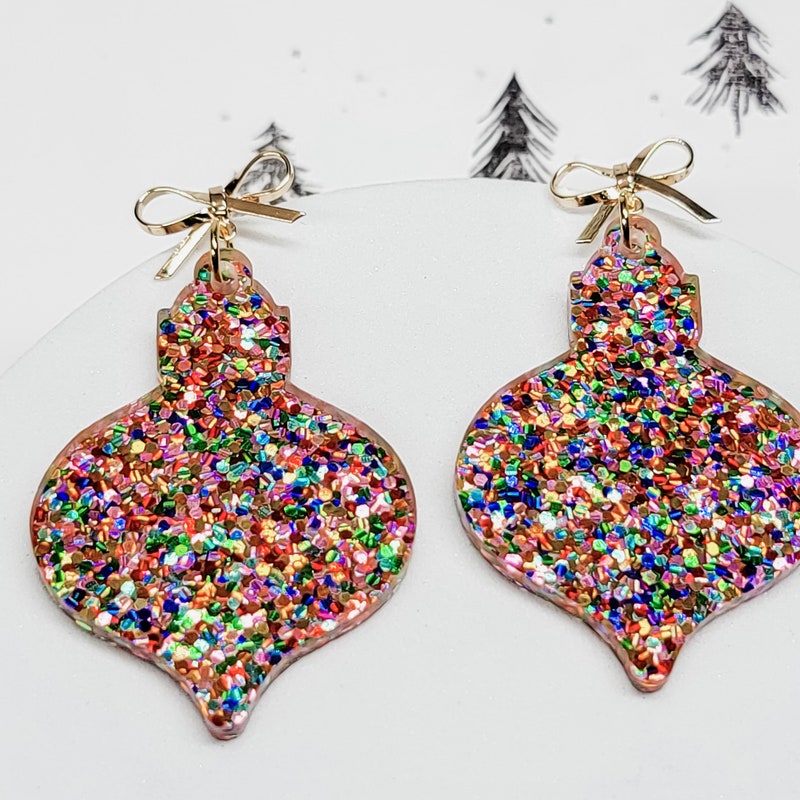 Ornament Earrings - Etsy