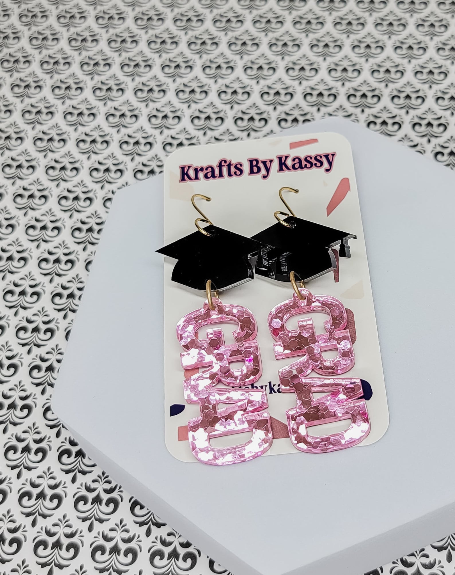 Grad Earrings, Senior Jewelry, Graduation Accessories, Statement ...