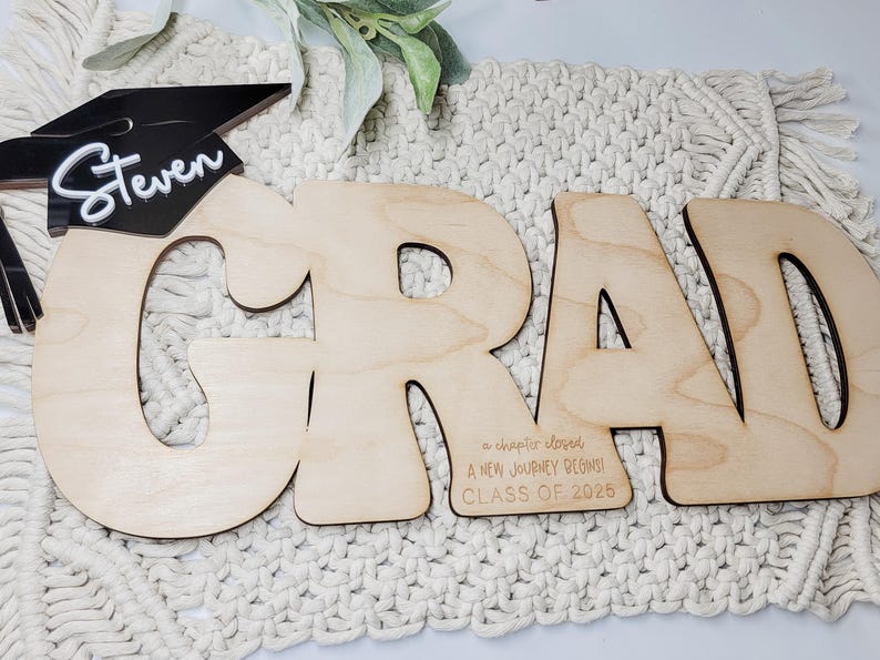 Graduation Signature Sign, Personalized Senior Sign, Grad Party ...