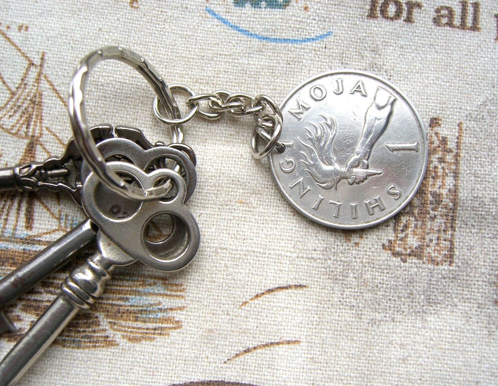 Tanzania Freedom Necklace Uhuru Torch 1980 Coin - Etsy