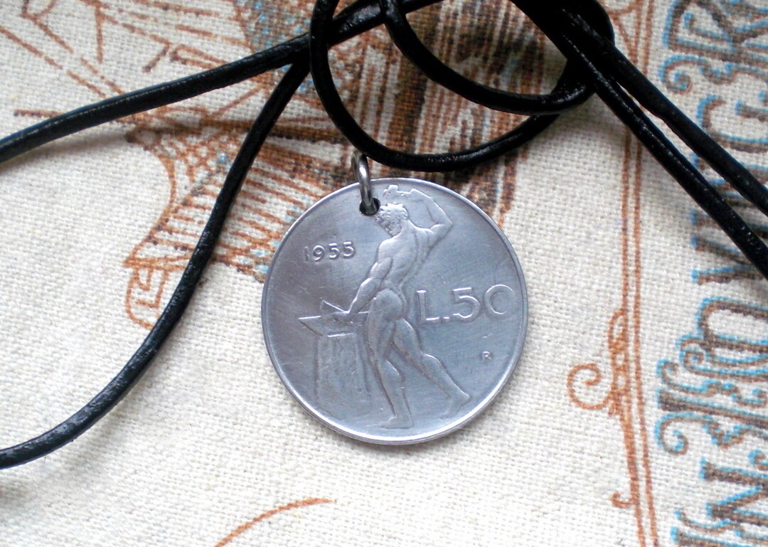 Greek Mythology Necklace - God of Fire - Hephaestus Vulcan - Blacksmith ...