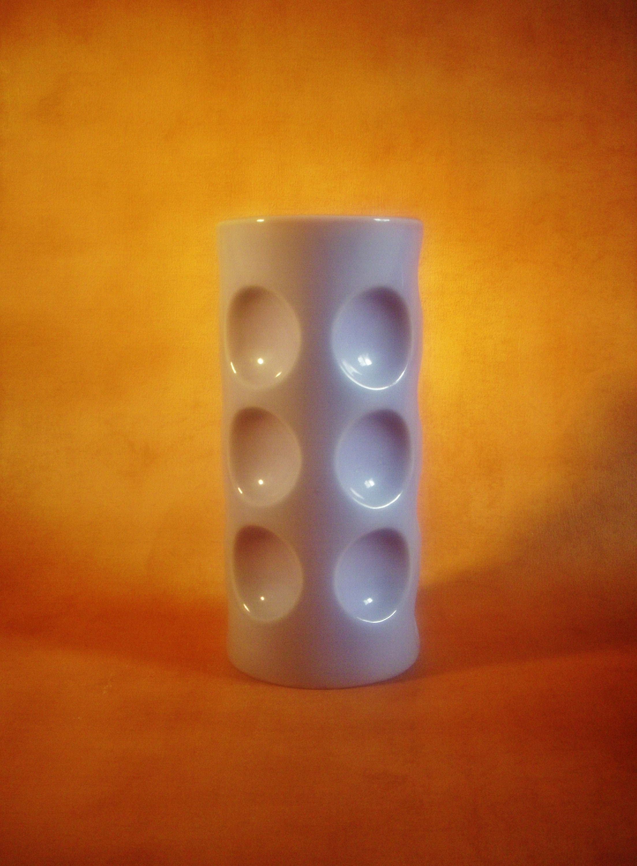 1960s Kingston Pottery 'TARDIS' Vase in Pastel Purple - Etsy