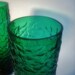 Vintage Pair of Hirschberg Textured Glass Vases - Etsy