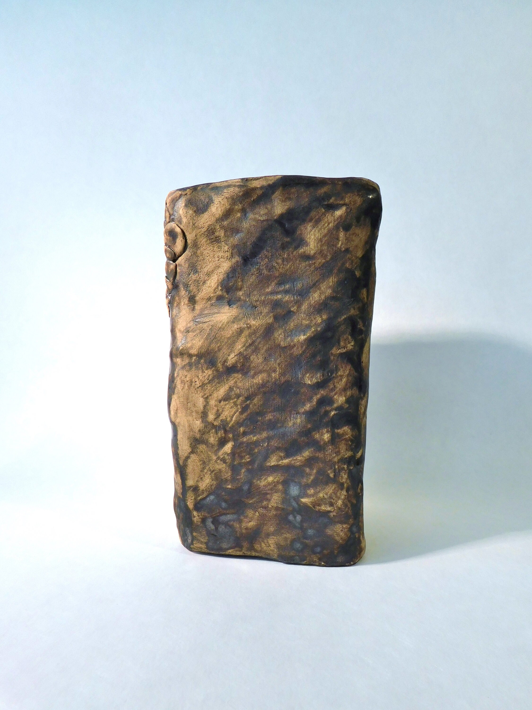 1970s Brutalist Asymmetrical Rectangular Vase Studio Art Pottery - Etsy
