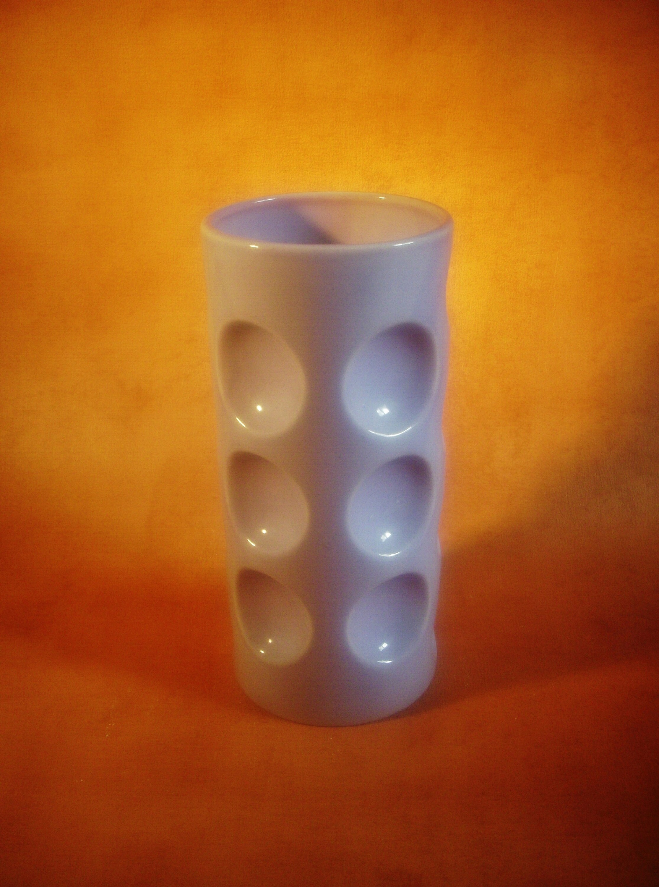 1960s Kingston Pottery 'TARDIS' Vase in Pastel Purple - Etsy
