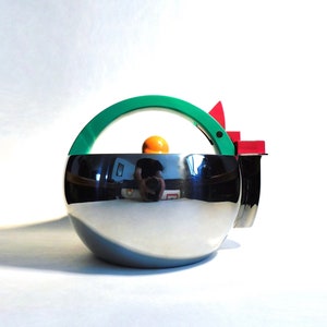 1990s Mals Whistling Kettle - Post Modernist Italian Design - Etsy