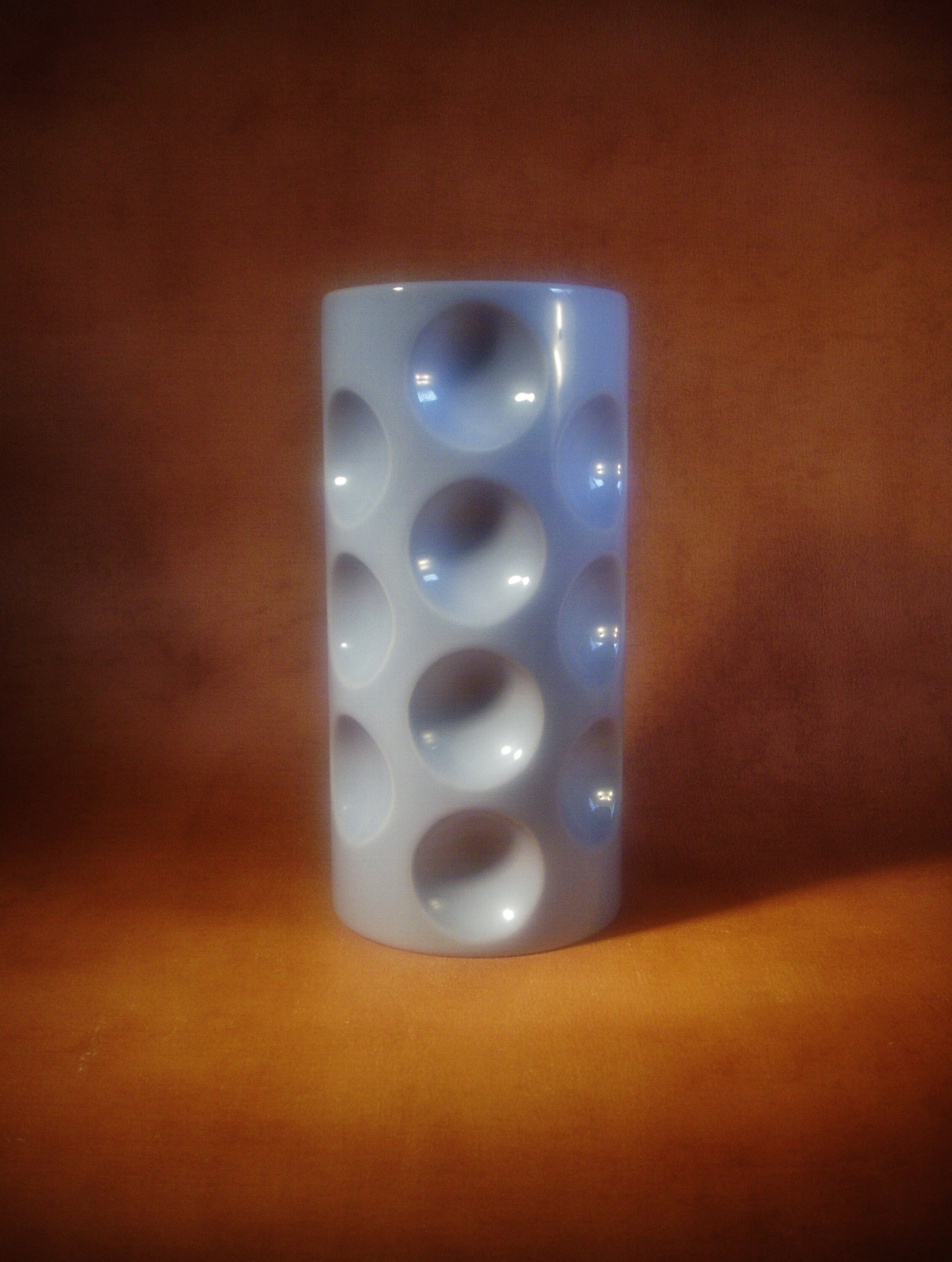 1960s Kingston Pottery 'TARDIS' Vase in Pastel Blue - Etsy