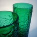Vintage Pair of Hirschberg Textured Glass Vases - Etsy
