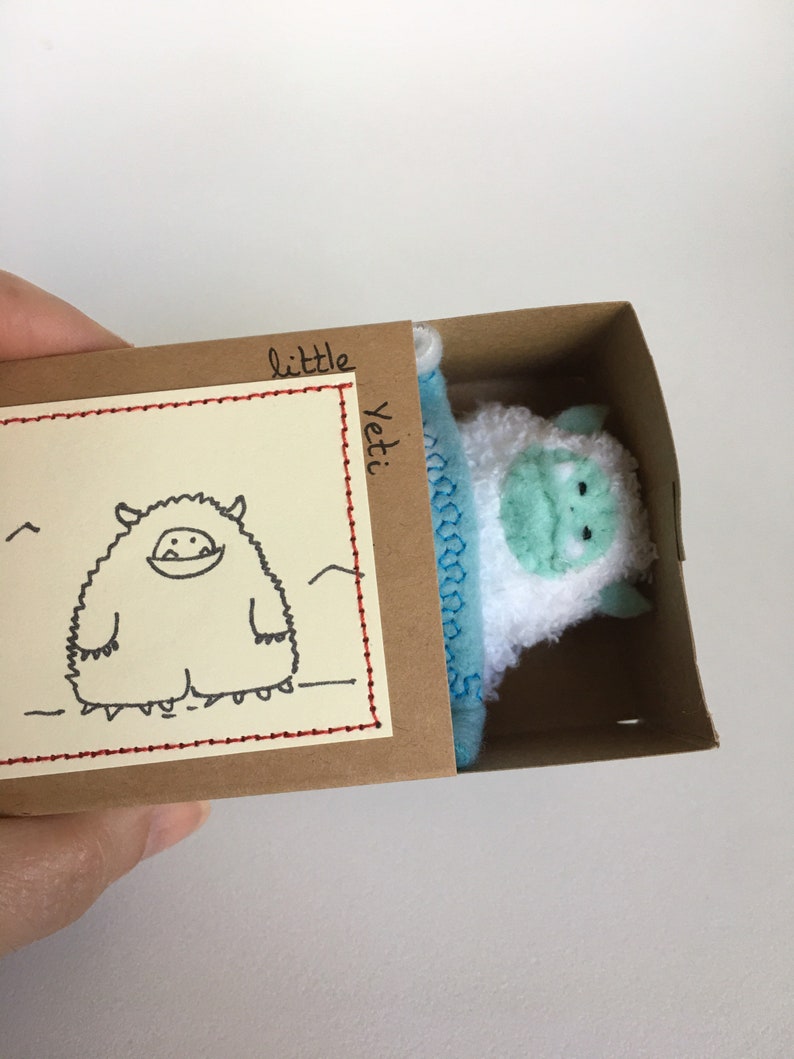 Little Yeti handknitted very soft. | Etsy
