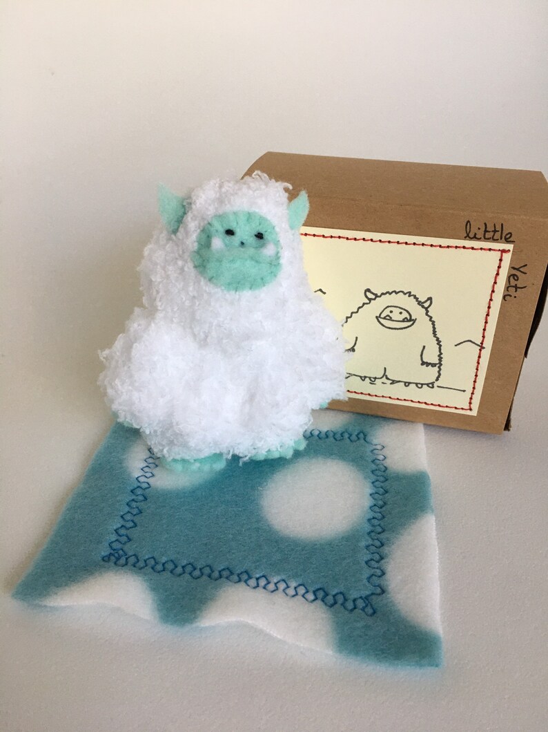 Little Yeti handknitted very soft. | Etsy