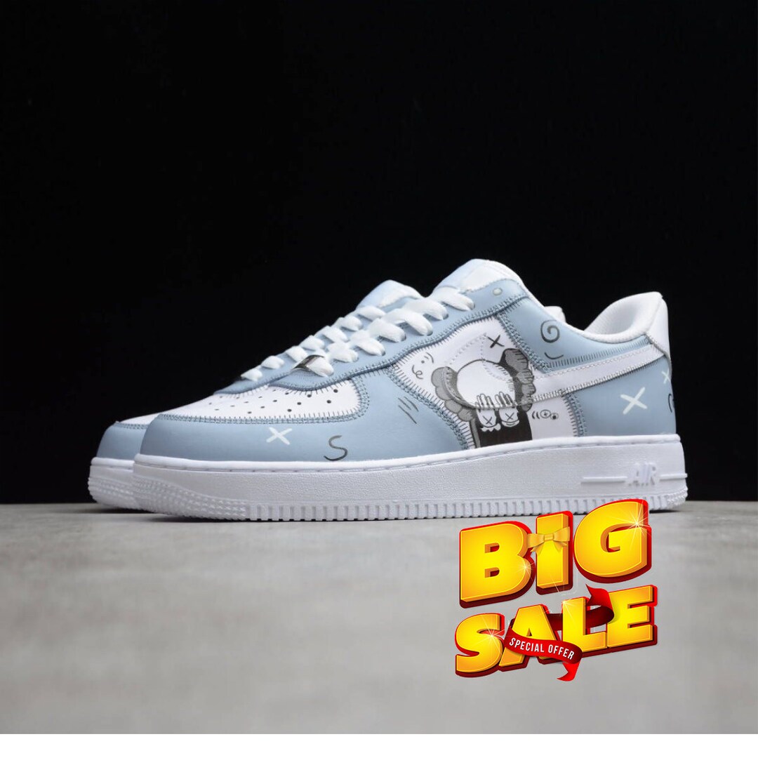 Kaws Air Force 1 Air Force 1 Custom Air Force 1 Brand Air - Etsy