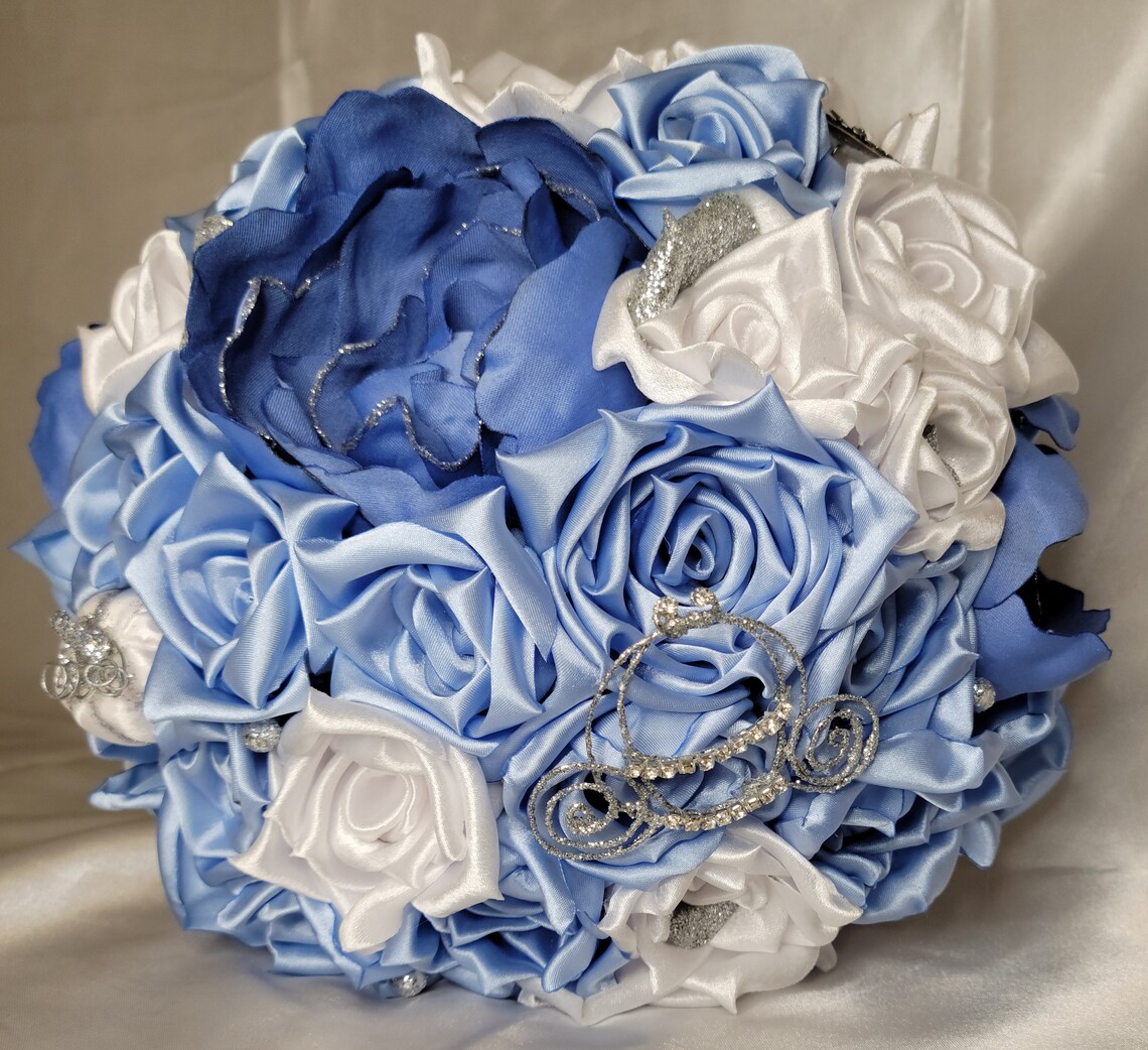 Cinderella Inspired Fabric Wedding Bouquet - Etsy