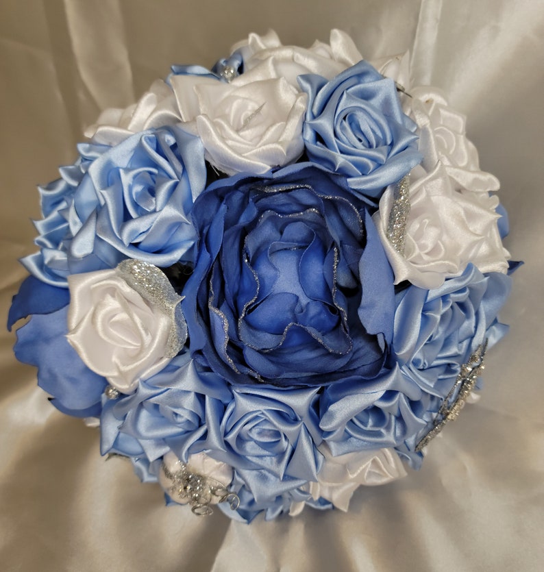 Cinderella Inspired Fabric Wedding Bouquet - Etsy