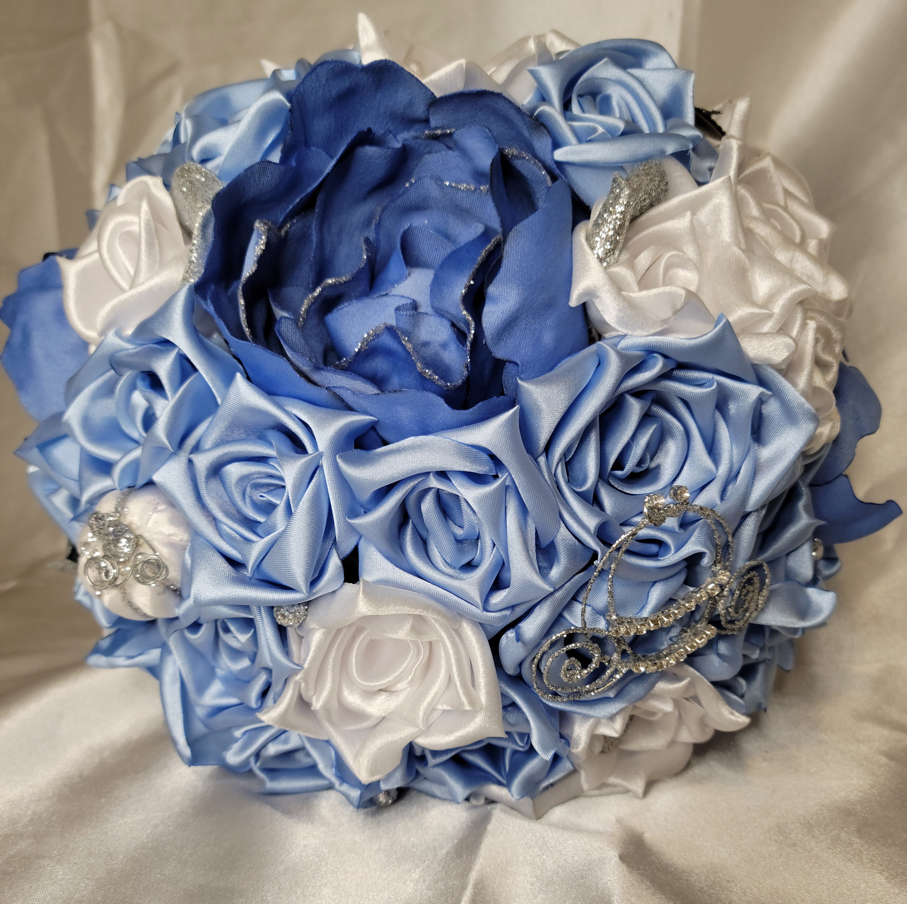 Cinderella Inspired Fabric Wedding Bouquet - Etsy