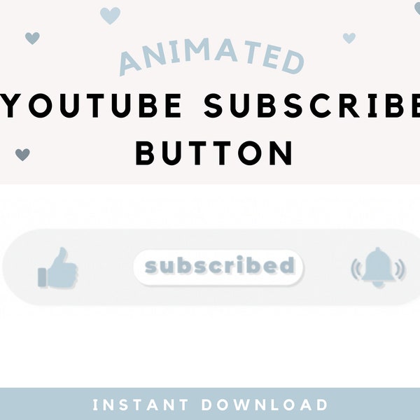 Subscribe Button - Etsy