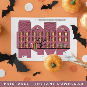Printable Halloween Houses | Printable Paper Craft | Kids Activity ...