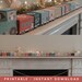 Printable Christmas Advent Calendar Train | Paper Craft | Printables ...