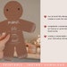 Printable Gingerbread Menu Template Canva Printable Paper Craft ...