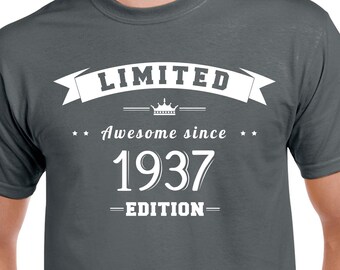 85th Birthday Gift 85th Birthday T Shirt Bday Present Custom Birthday ...