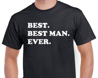 Best Man Shirt Wedding Party Shirts Wedding Party Gifts Bachelor Party ...