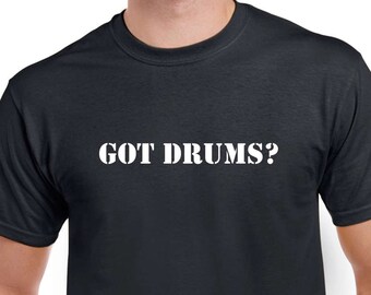 Drums t shirt | Etsy