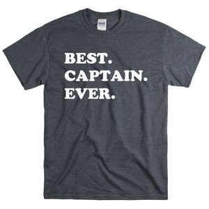 Best Captain Ever Shirt - Awesome Captain T-shirt - Funny Gift for ...